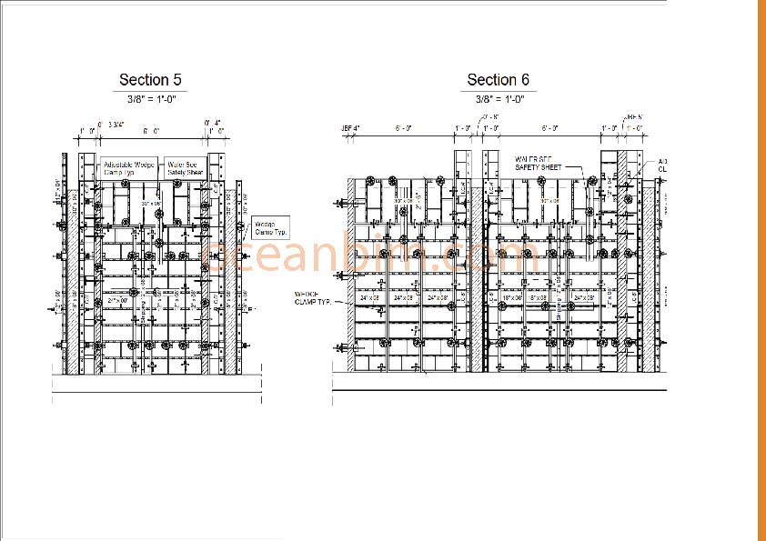 Elevator Walls - Formwork for concrete